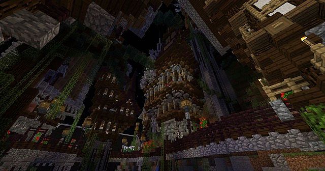 Umbridge Arc Steampunk Factory and Late Medieval Village (server plot) Minecraft Map