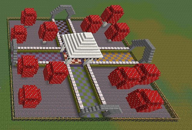 Candyland Spawn Minecraft Map
