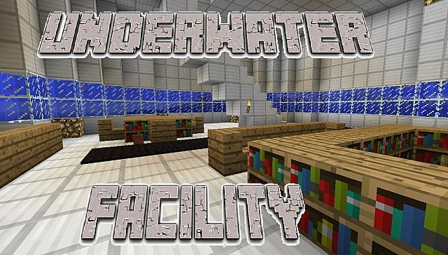 Rain's Underwater Facility (PE,Survival) Minecraft Map