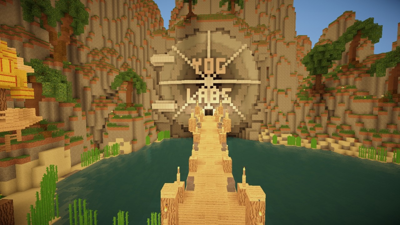 Yog's Retreat (Yogscast's Conquest Base Building competition) Minecraft Map