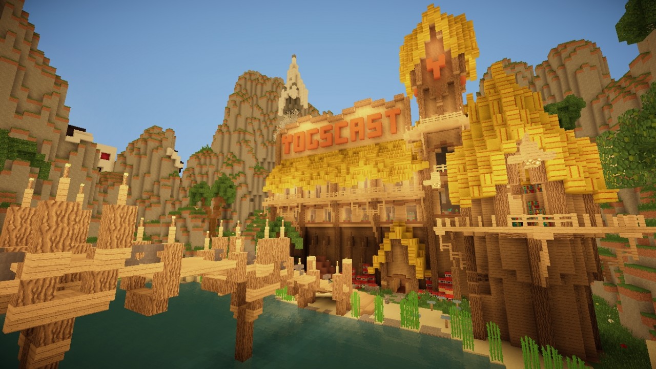 Yog's Retreat (Yogscast's Conquest Base Building competition) Minecraft Map