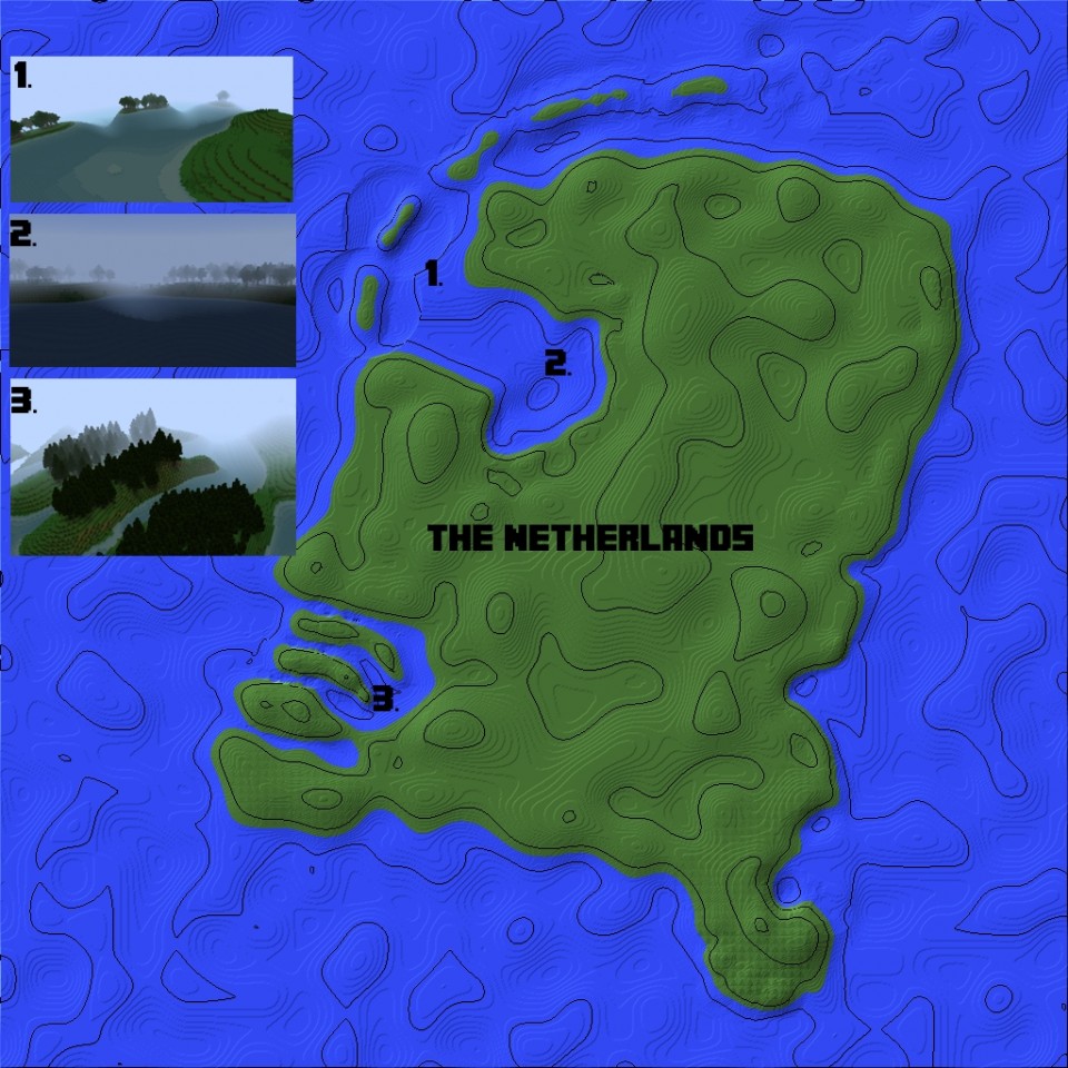 The Netherlands [Country Rebuild] Minecraft Project
