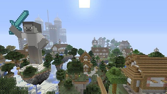 Minecraft Cinematic Video - The City of Azure Minecraft Map