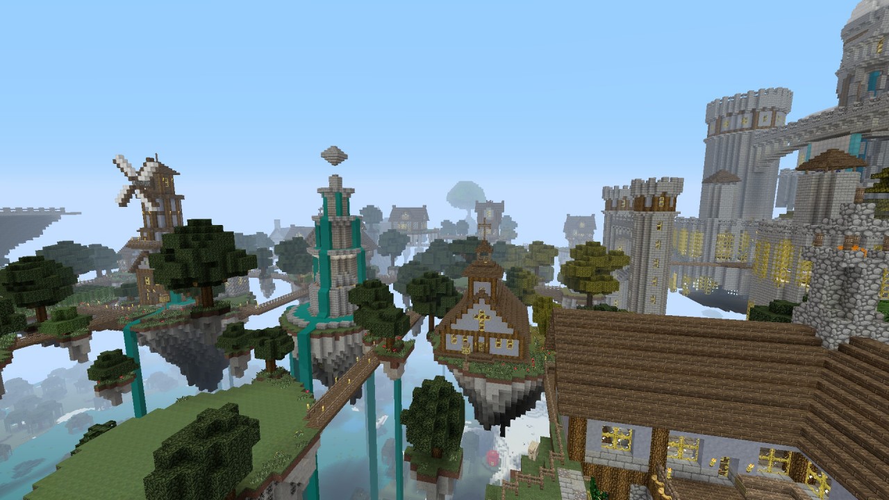 Minecraft Cinematic Video - The City of Azure Minecraft Map