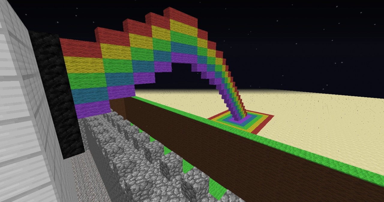 The Rainbow Factory Minecraft Map