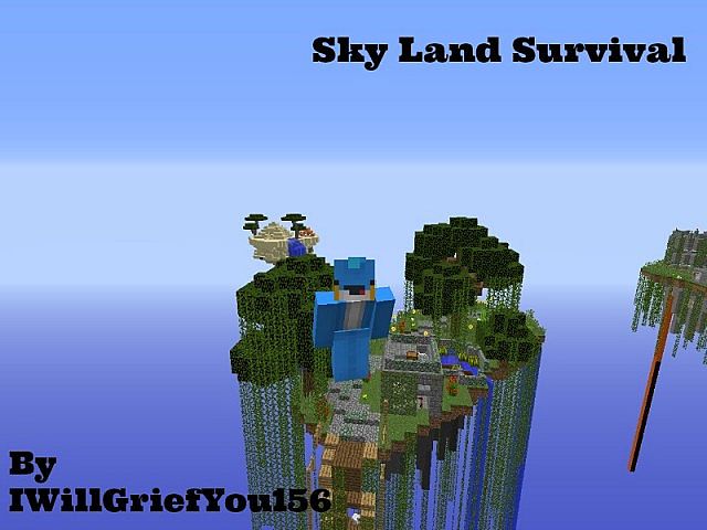 Skyland Survival Minecraft Map