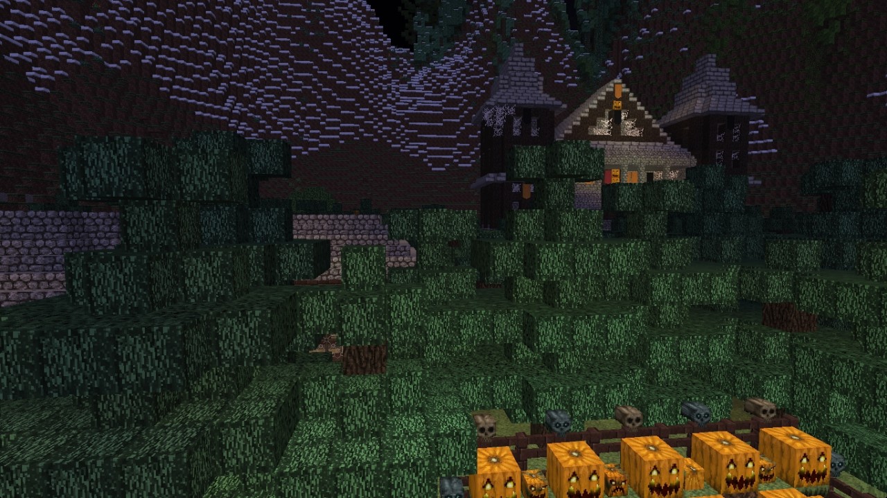 Halloween town! Minecraft Map