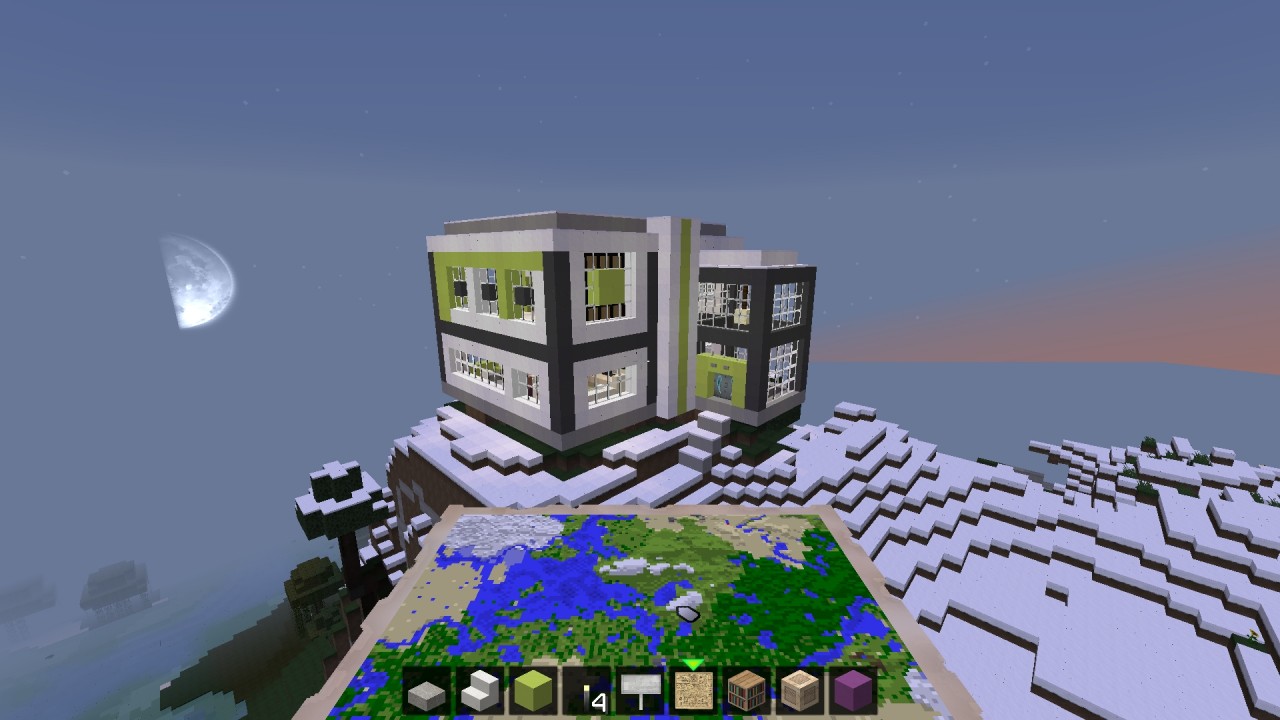 Lime - Modern Mansion Minecraft Map