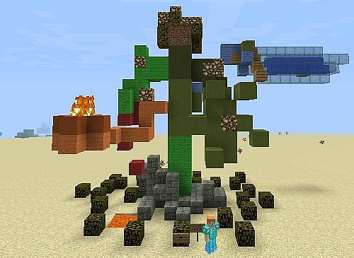 Elemental Alien Minecraft Map