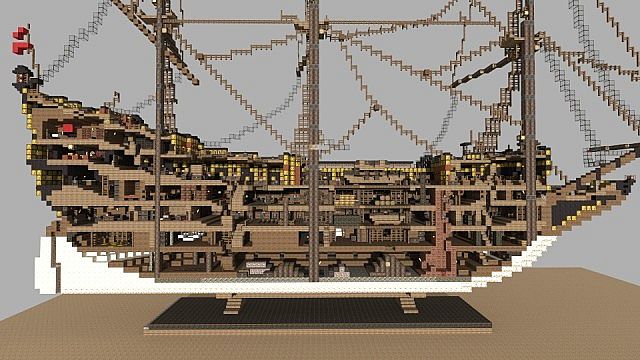 1st rate ship of the line: ~*Sovereign of the seas*~ Full interior ...