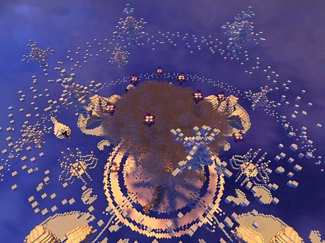 Winter Spawn Minecraft Map