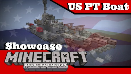 Minecraft Xbox: WW2 PT Boat Showcase! Minecraft Map