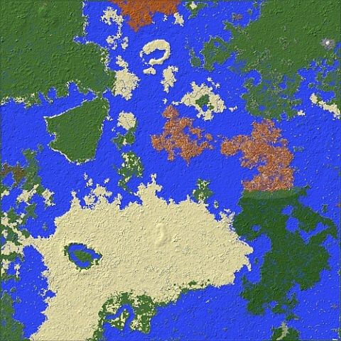 Andara - A fully customized world Minecraft Map