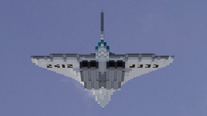 Tupolev Tu-144 (USSR) - Aeroflot | Full Interior | Download Minecraft Map