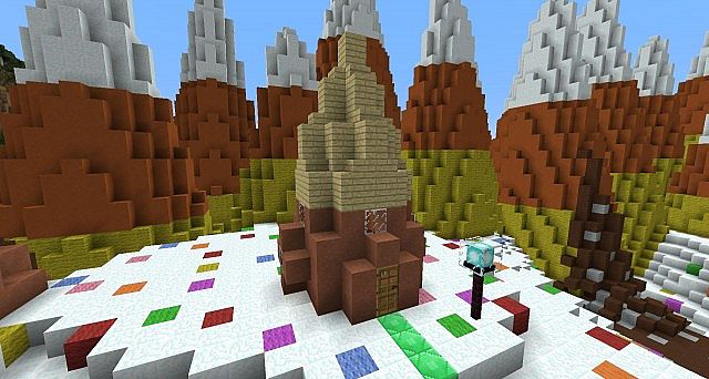 Candy Land! Minecraft Map
