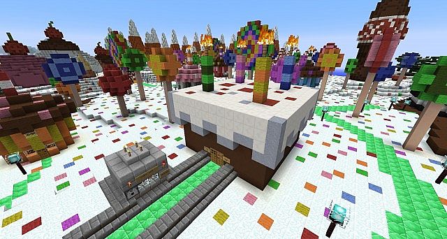 Candy Land! Minecraft Map