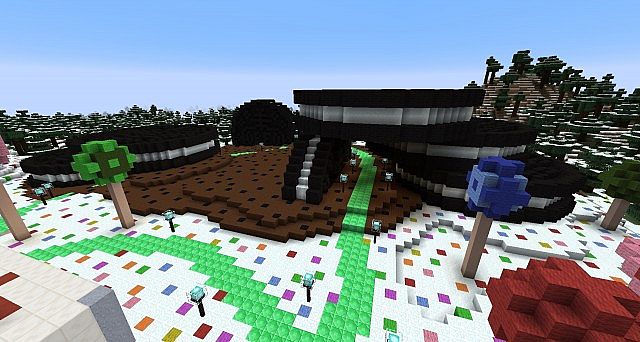Candy Land! Minecraft Map