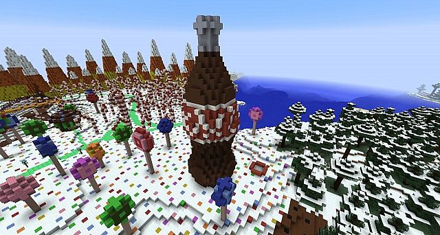 Candy Land! Minecraft Map