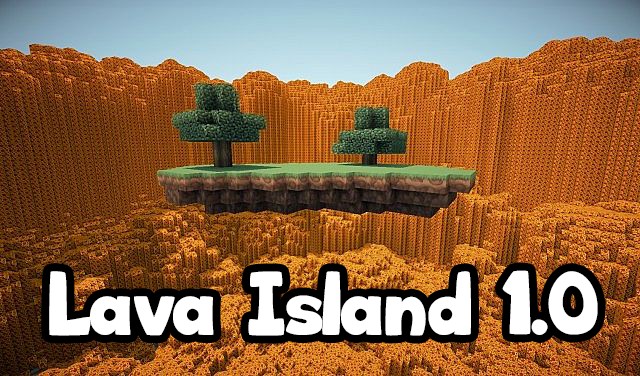 Lava Island 1.0 Minecraft Map