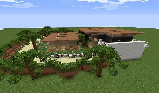 Getaway map from CoD MW3 Minecraft Map