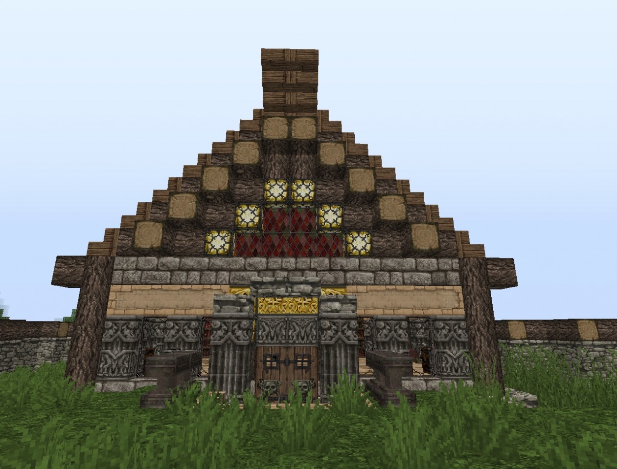 my warlord middle age house Minecraft Map