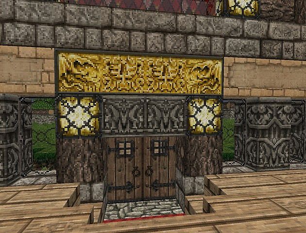 my warlord middle age house Minecraft Map