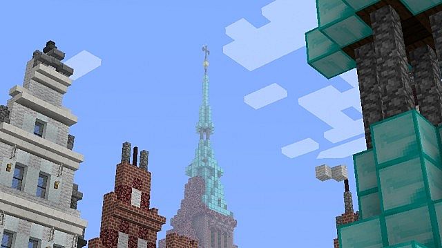 St. Marys Church, Rostock, Mecklenburg Vorpommern, Germany Minecraft Map