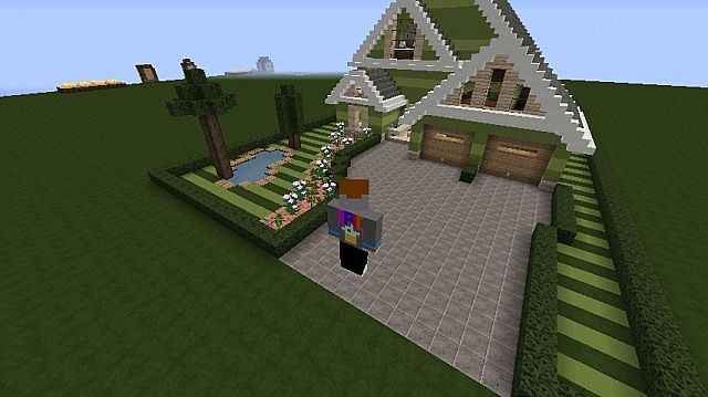 Neighborhood House Minecraft Map