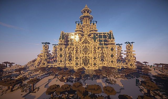 Desert cathedral! Minecraft Map