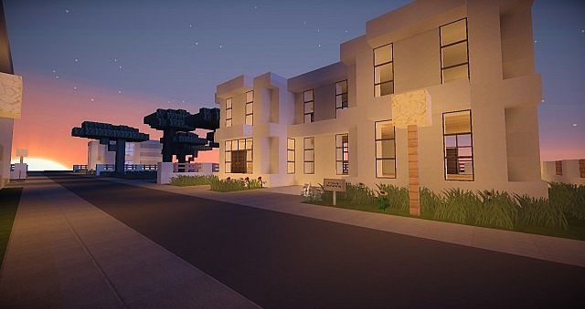 Modern Build - Map Start Minecraft Map