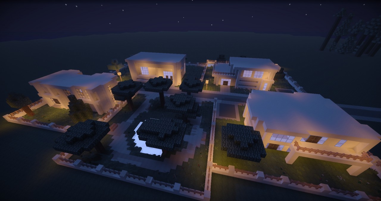 Modern Build - Map Start Minecraft Map