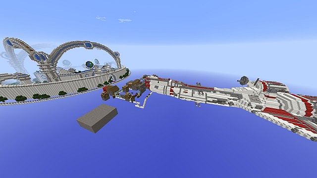 SkyFight Minecraft Map