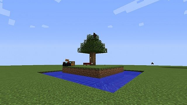 Flat Land Survival Expanded Minecraft Map