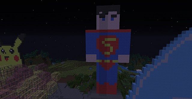 Superman Minecraft Map