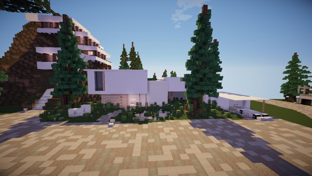 Columbine- Contemperary House Minecraft Map