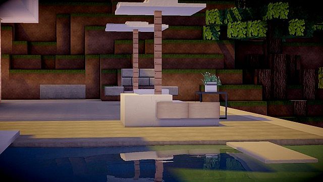 Columbine- Contemperary House Minecraft Map