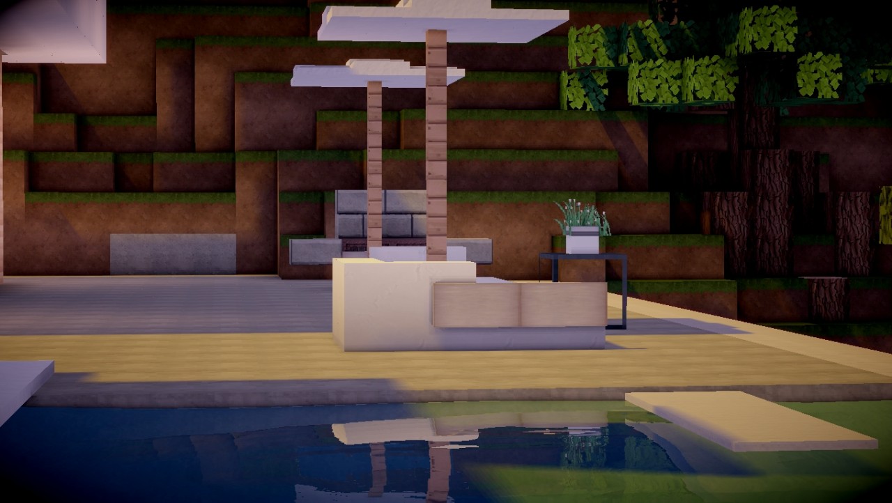 Columbine- Contemperary House Minecraft Map