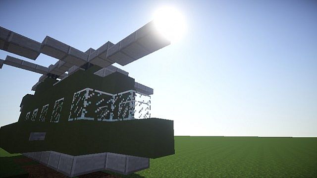CH-47 Chinook Helicopter Minecraft Map