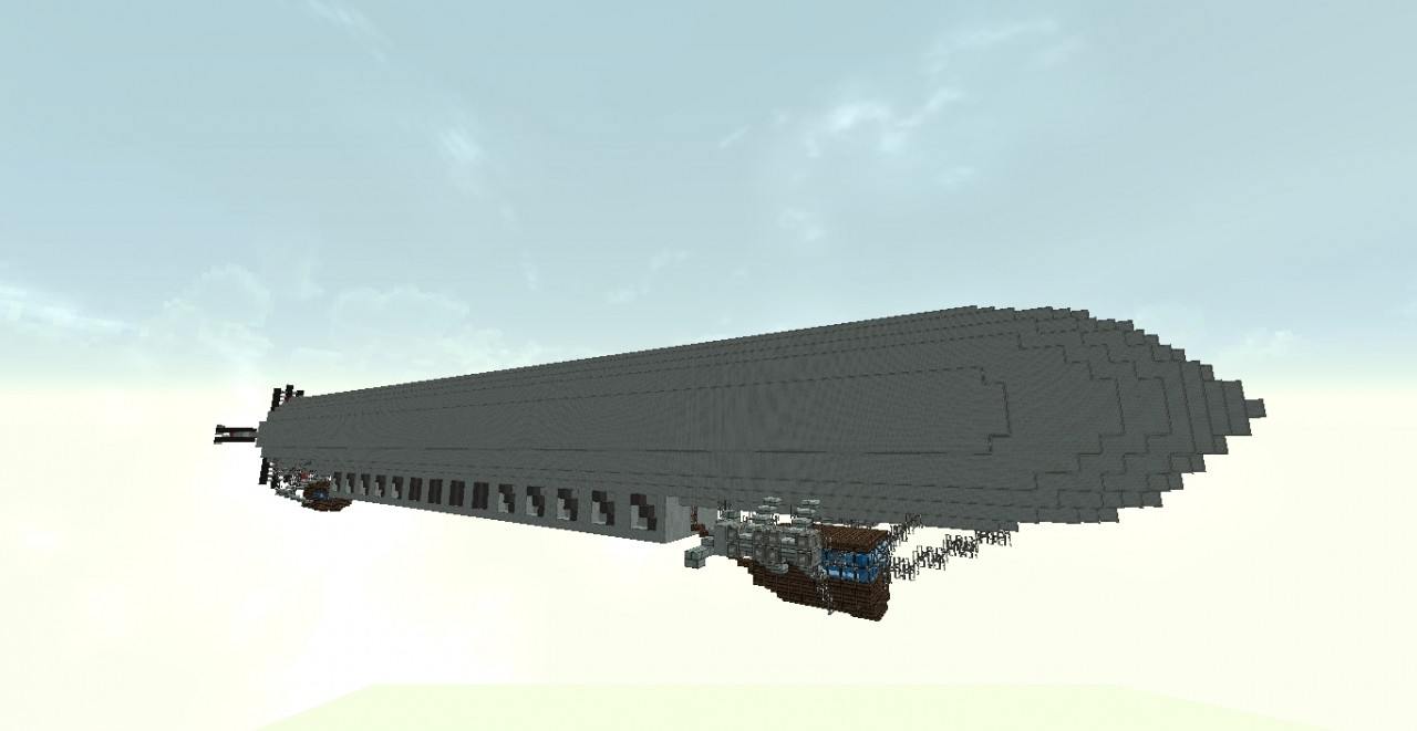 1:1 scale HMA-1 Mayfly Minecraft Map