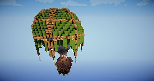 Hot Air Balloon House Minecraft Map