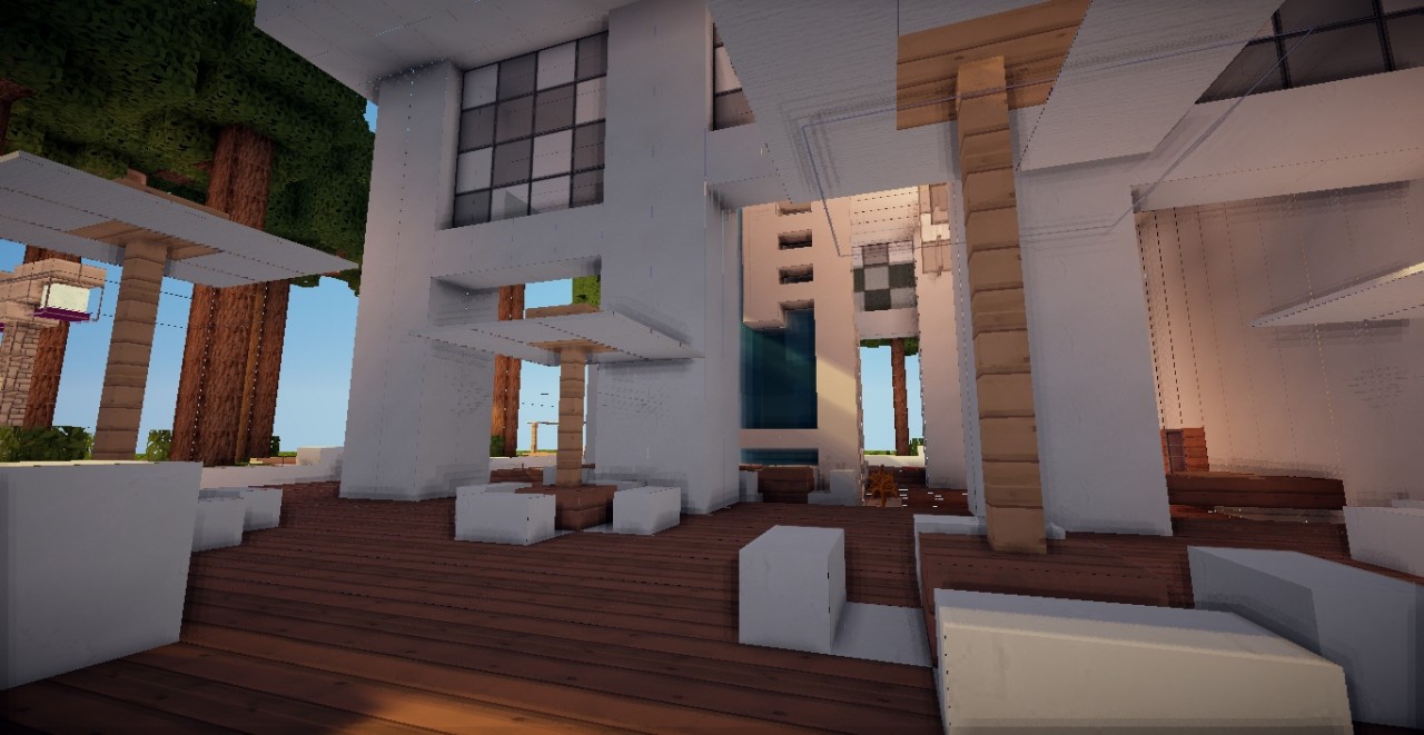 The Open Cafe Minecraft Map