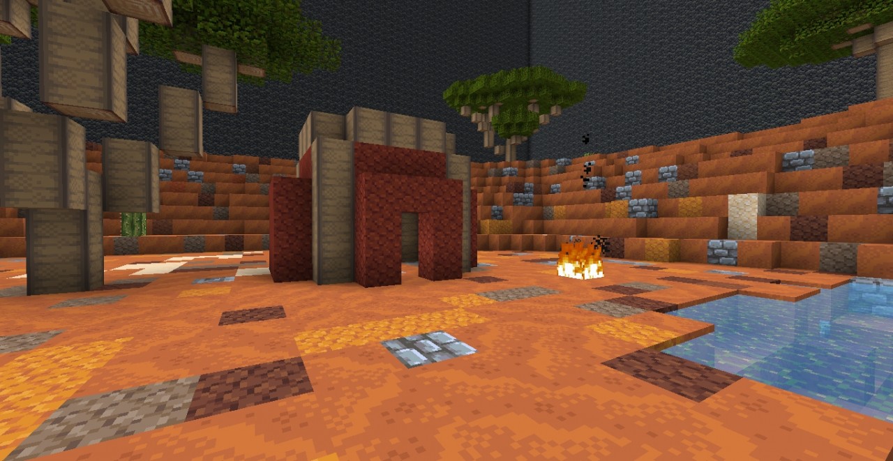 The Oasis - A Custom Terrain Map [1.8] Minecraft Map