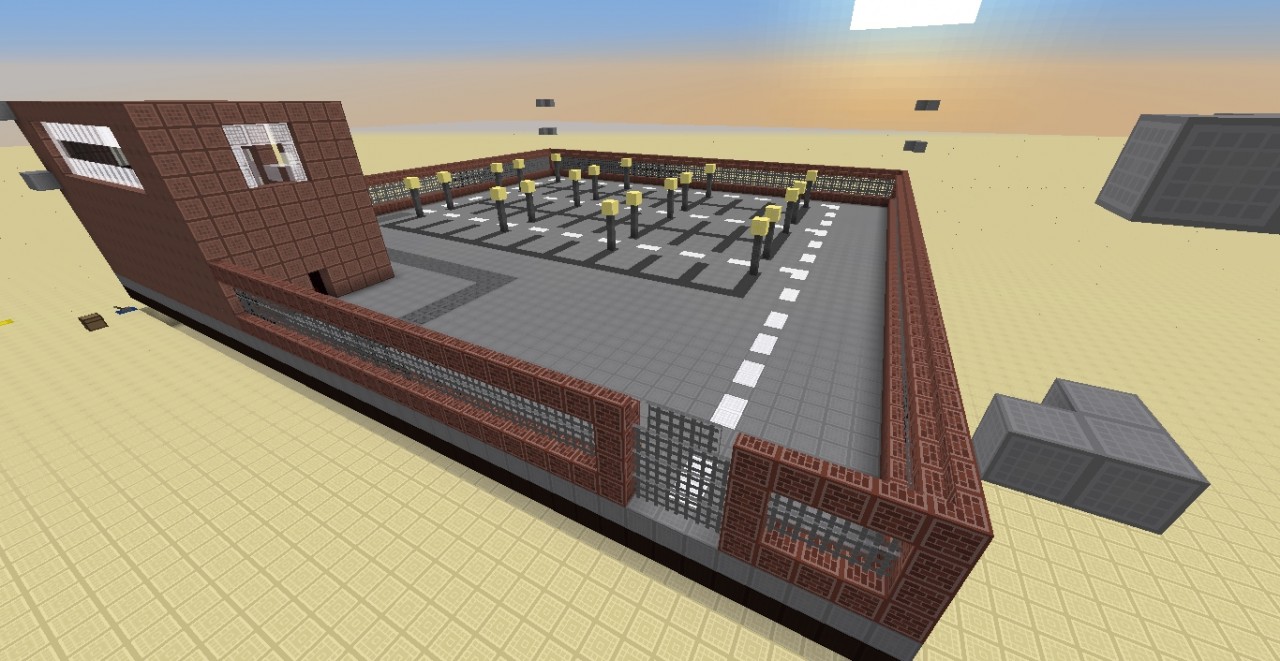 CO-OP Parkplatz - Halbshooter Minecraft Map