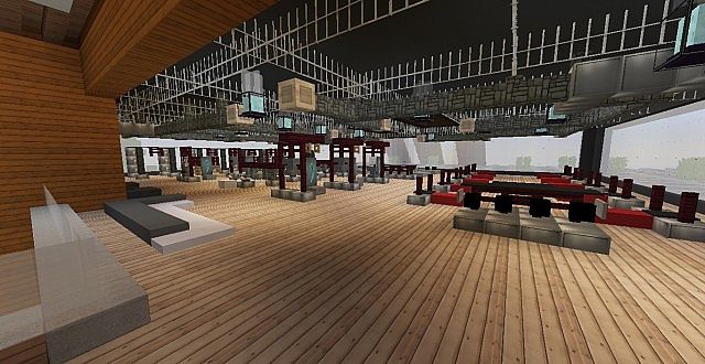 Minecraft Modern Recreation Center [WOK]-Showcased By Keralis Minecraft Map