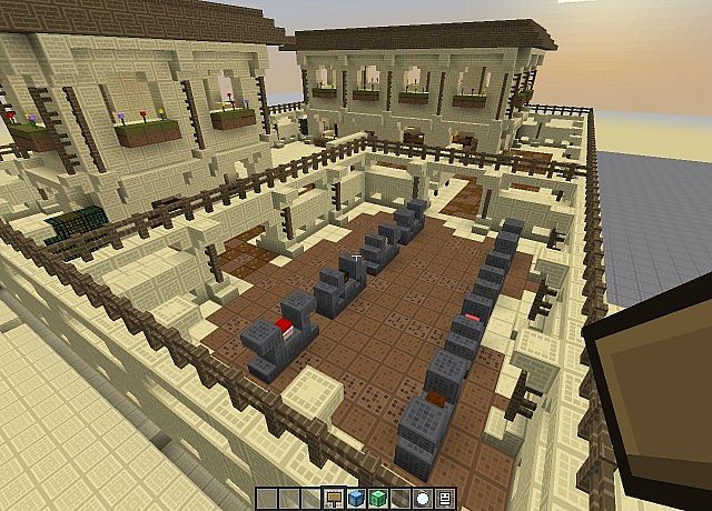 Sandstone-City - Halbshooter Minecraft Map
