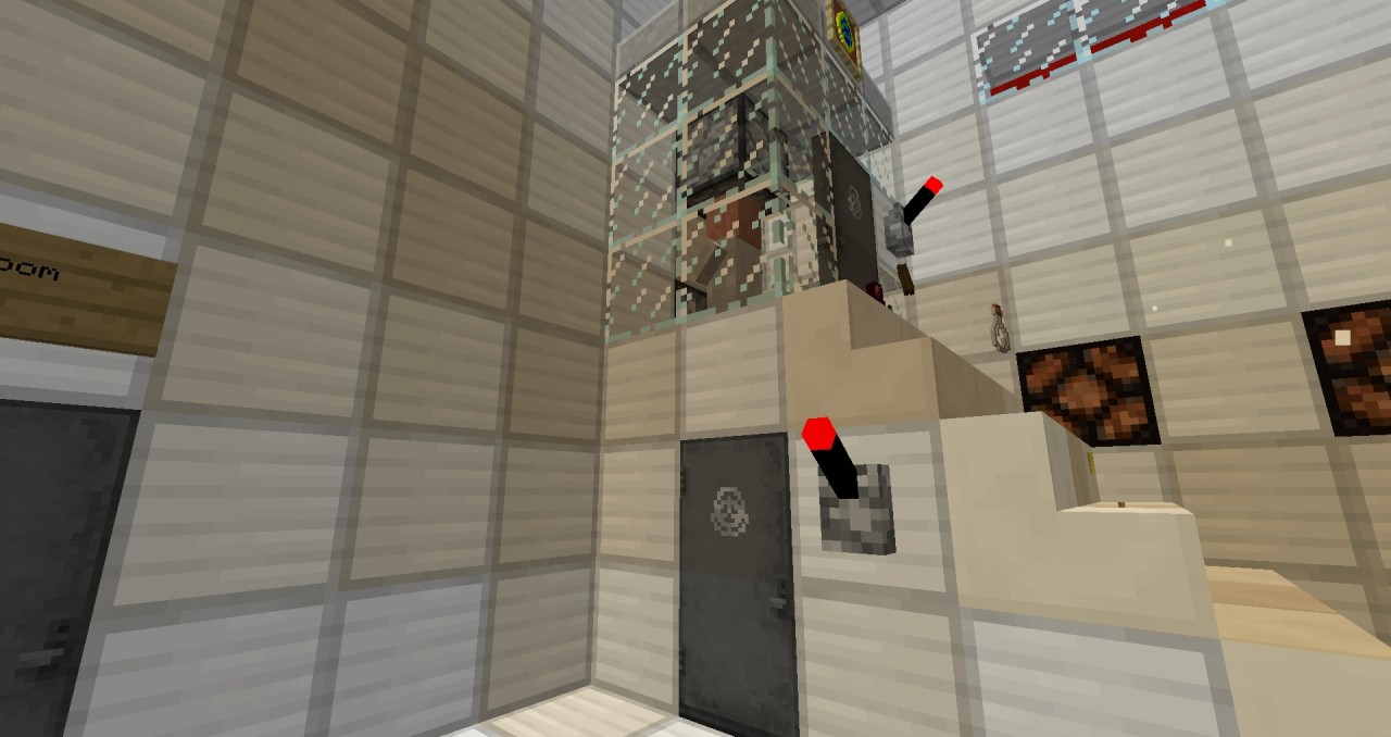 my version of the rainbow factory with video Minecraft Map