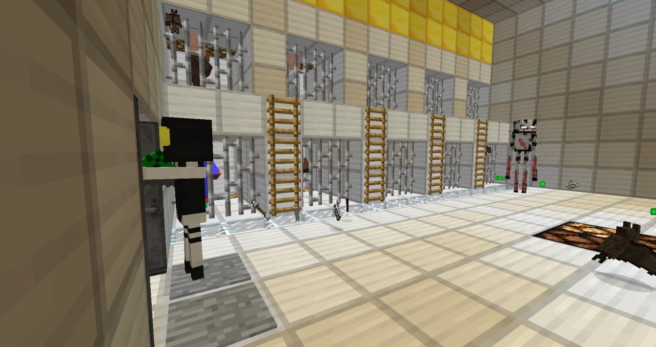 my version of the rainbow factory with video Minecraft Map