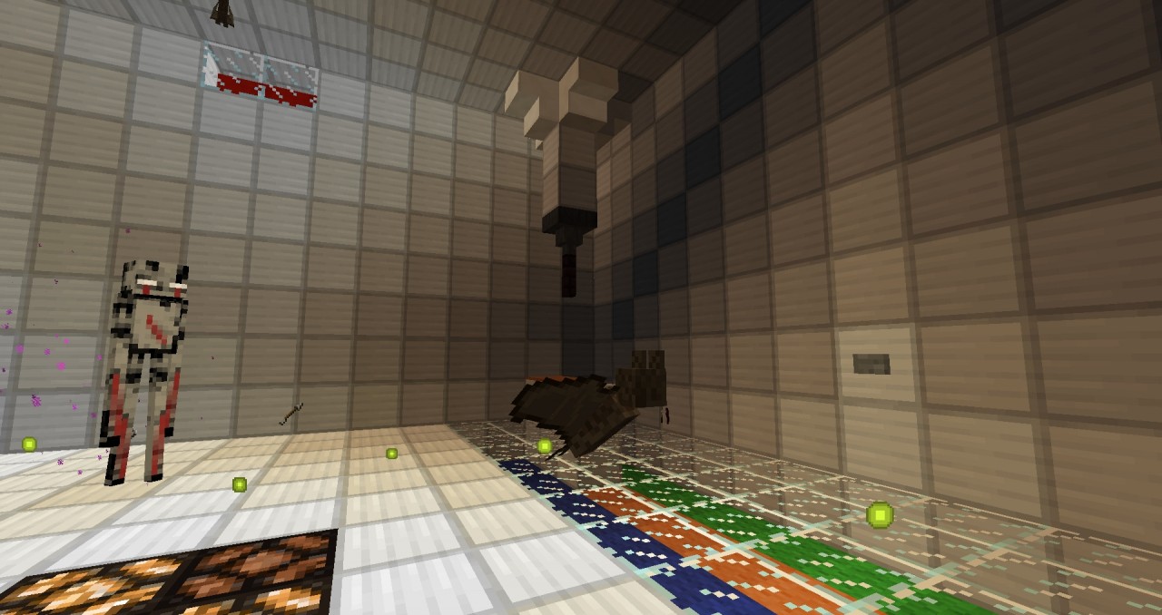 my version of the rainbow factory with video Minecraft Map