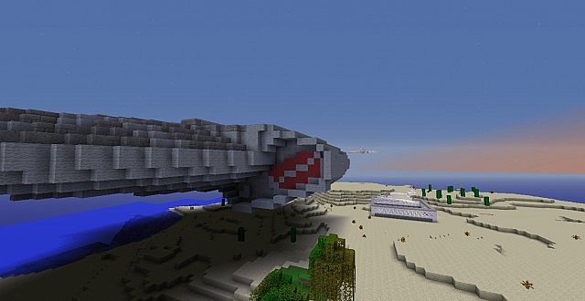 star trek USS defiant Minecraft Map