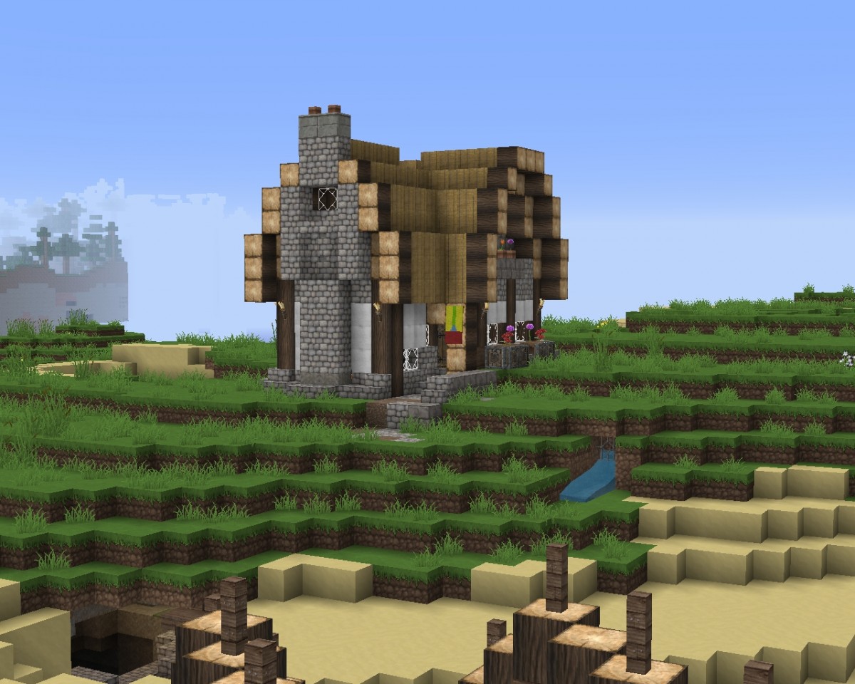 My Medieval-ish house! Minecraft Map